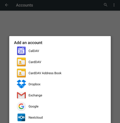 Exchange Configuration for Android – Supersource/Host 17 Help Desk