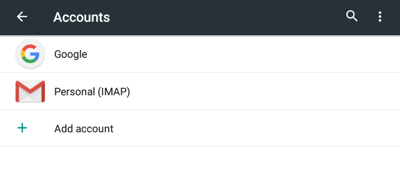 Exchange Configuration for Android – Supersource/Host 17 Help Desk